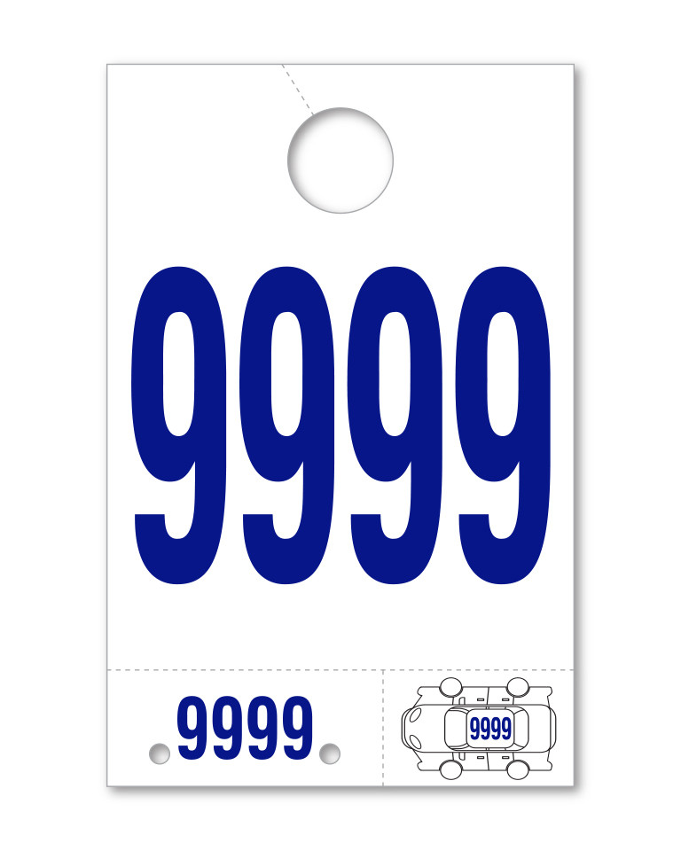 Custom Long Service Dispatch Tags - Park Place Printing And Promotional ...
