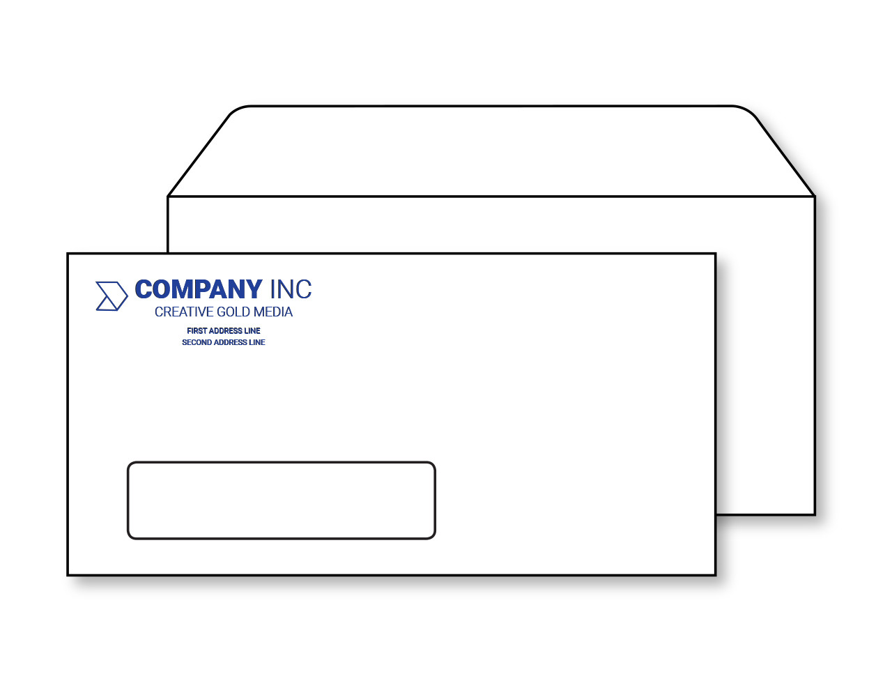 #10 Window Envelopes One Color | Shop Now