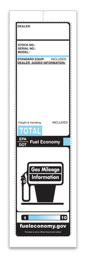 Custom Addendum Sticker 3.125" x11" (Two Color) (Form-#8305-3) - Park ...