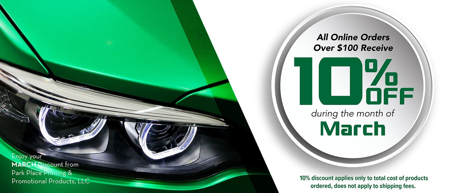 Auto Dealer Supplies | Promotional Printing | Park Place