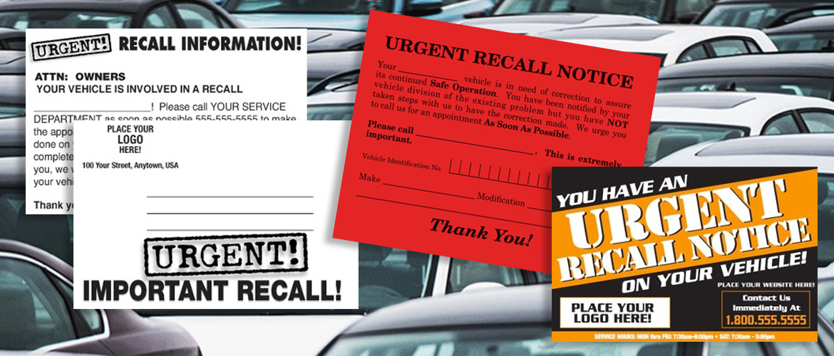 Service Recall Cards - Park Place Printing And Promotional Products, LLC
