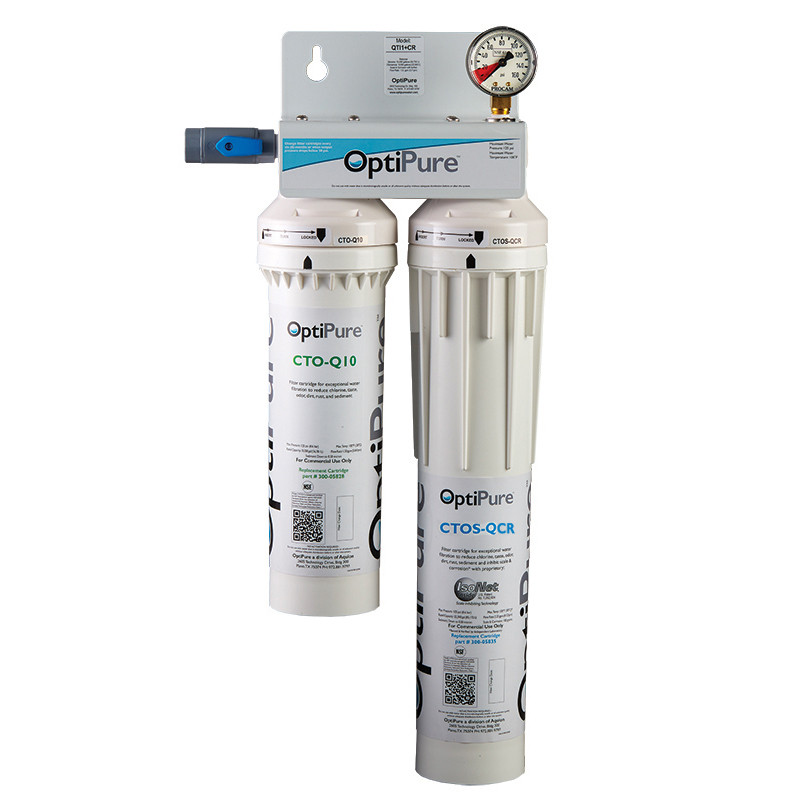 Optipure QTI1+CR Dual Water Filter Assembly | Allpoints