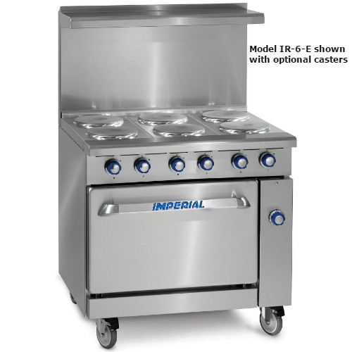 Imperial IR-6-E 36 in 6-Element Electric Range w/ Standard Oven | Allpoints
