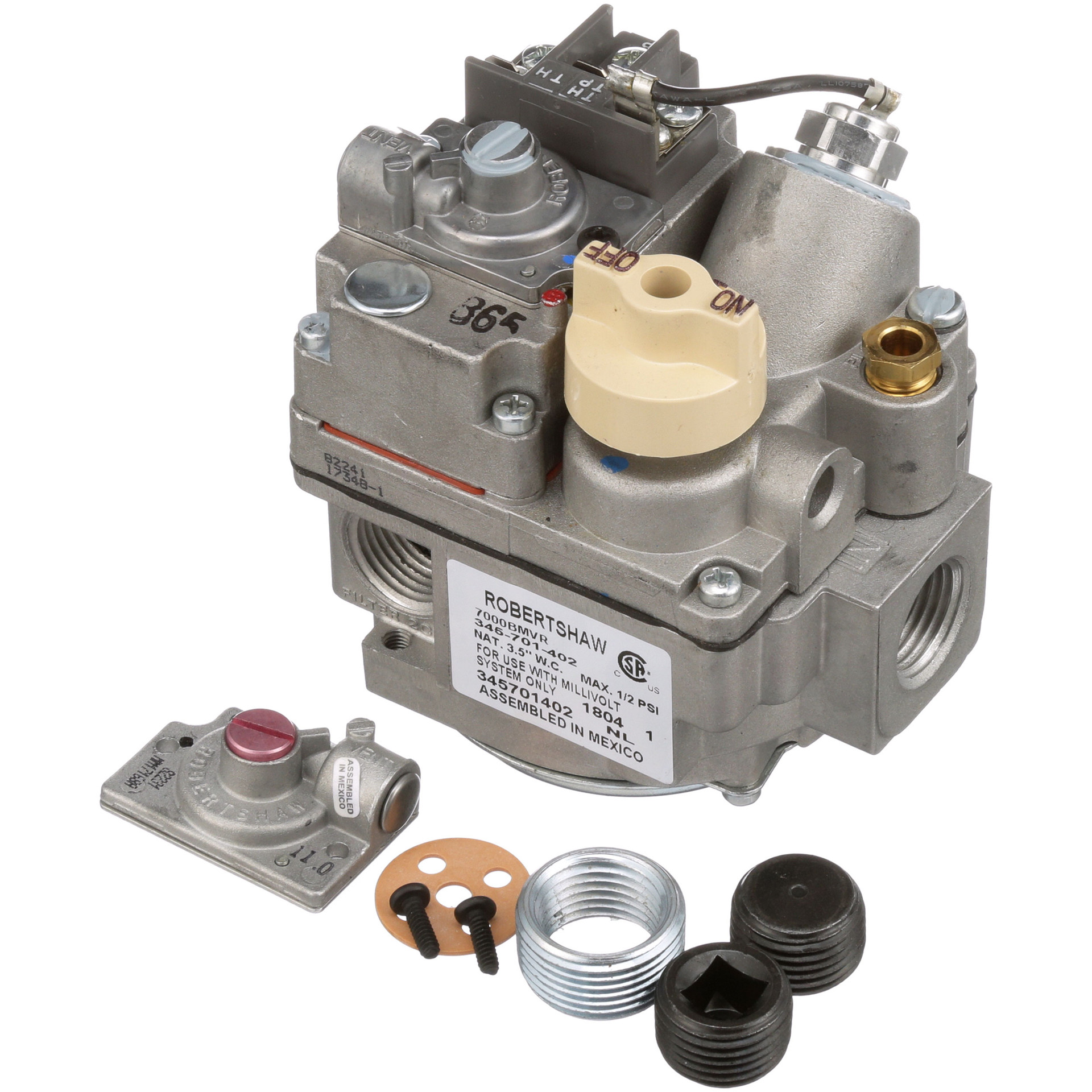 41435 - 1/2 in Millivolt LP Gas Combination Safety Valve | Allpoints