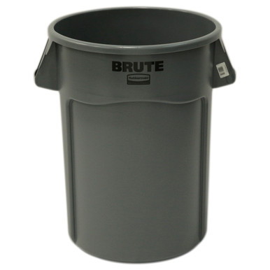 Rubbermaid FG264360GRAY 44 gal Gray BRUTE® Trash Can | Allpoints