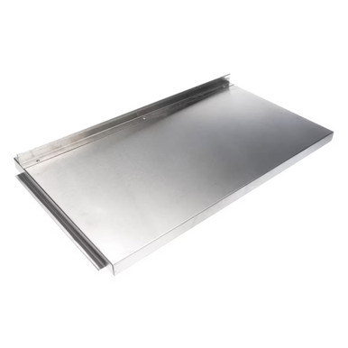 Hussmann 0553187 Pan Deck Amc Rbb Ss PleN 24 W/Flg & Prd Stp | Allpoints