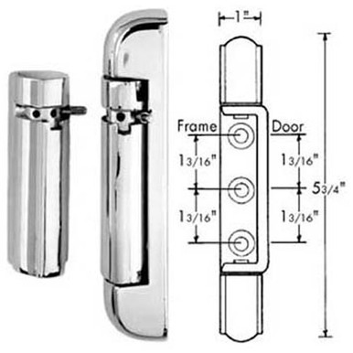 Kason® 10218000004 Spring-Assisted Hinge | Allpoints