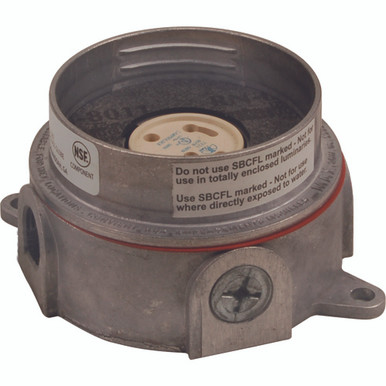 Kason® 11806LG0003 Vapor-Proof CFL Junction Box | Allpoints