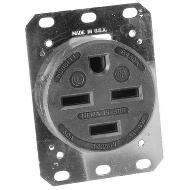 Kendall HBL8430A 250V 30A Receptacle | Allpoints