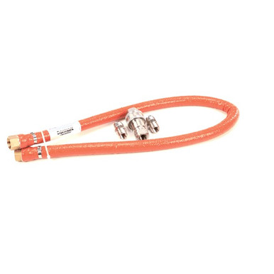 Dormont H50BIP2Q48 Steam Connector, 1/2Dia., 48 L, 2-Way Q | Allpoints