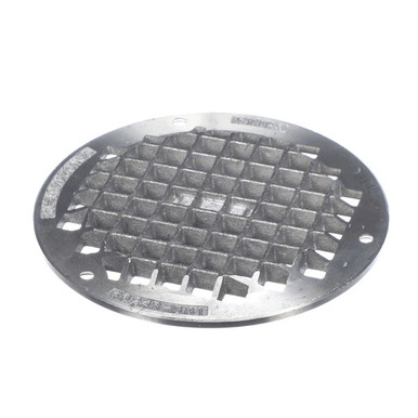 Zurn PN400-5B-STR-W/SCR Cover, Floor Drain 5", Nickel | Allpoints