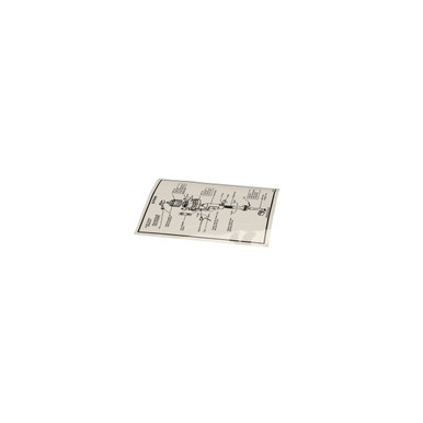 JBT 009450040 Decal, Cleaning Components, Mfj, Mfj 2Nd Generation, Pos ...