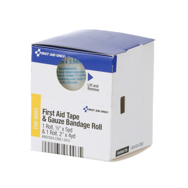 First Aid Only FAE-6003 First Aid Tape and 2 in Gauze Refill | Allpoints