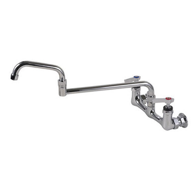 Encore KL54-8018-SE1Z 8 in Heavy Duty Wall Mount Faucet w/ Double ...