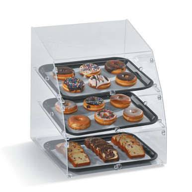 Vollrath LBC1418-3F-06 3-Tier Acrylic Display Case | Allpoints