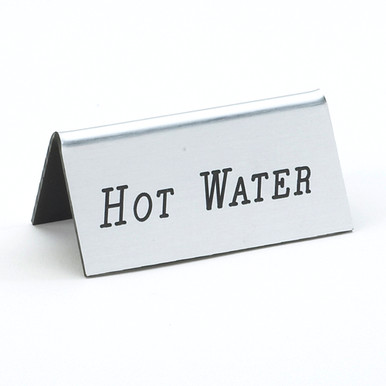 Cal-Mil 228-3-010 Silver Hot Water Table Tent | Allpoints