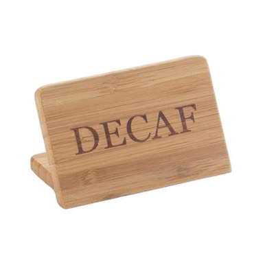Cal-Mil 606-2 Bamboo Decaf Sign | Allpoints