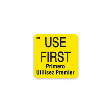 Daymark 110083 DuraMark 1 in x 1 in Use First Label | Allpoints