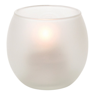 Hollowick 5119SC Satin Crystal Bubble Tealight Lamp | Allpoints
