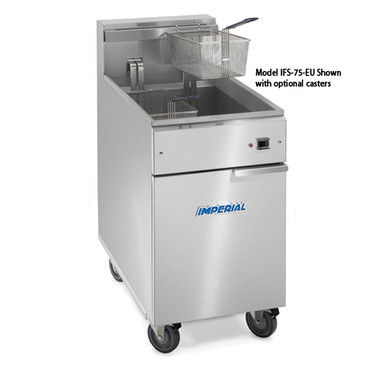 Imperial IFS-50-EU 50 lb Tilt-Up Element Single Pot Electric Fryer ...