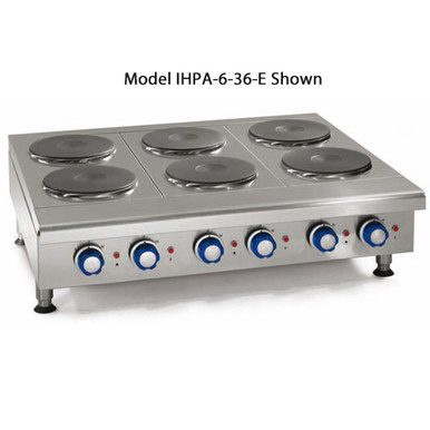 Imperial IHPA-2-12-E 12" Electric Hot Plate w/ 2 Burners | Allpoints