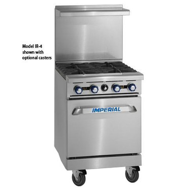 Imperial IR-4-S18-C 36 in 4-Burner Gas Range w/ Concection Oven | Allpoints