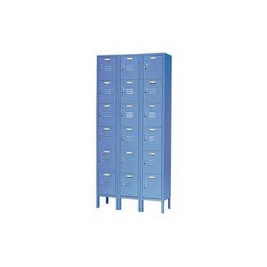 Nexel 652155GY Six Tier Gray Paramount Locker | Allpoints
