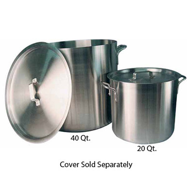 Winco ALST-60 Winware 60 qt Aluminum Stock Pot | Allpoints