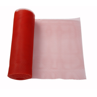 Winco BL-240R 2 ft x 40 ft Red Shelf Liner | Allpoints