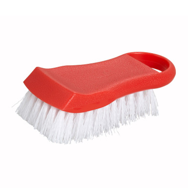 Winco CBR-RD 6 1/2 in Red Cutting Board Brush | Allpoints