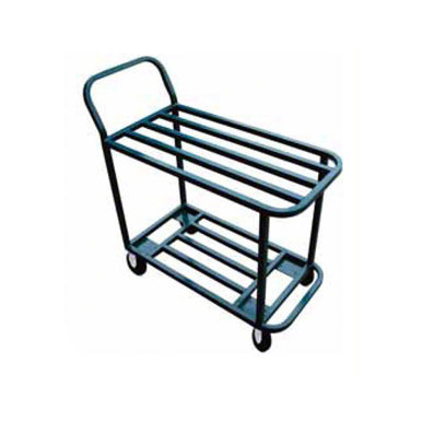 Winholt 110 40 in x 18 in 2-Tier Steel Stocking Cart | Allpoints