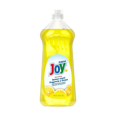 Joy Suds 43618 25 oz Joy Non-Ultra Lemon Scent Dishwashing Liquid - 10 ...