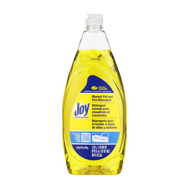 Joy Suds 43606 38 oz Joy Professional Lemon Scent Dishwashing Liquid ...
