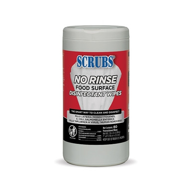 ITWProBrands 97080 Scrubs® 80 ct NO RINSE Food Surface Disinfectant ...