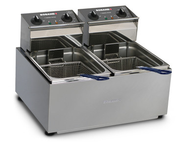 Roband F28 Double Pan Fryer 2 x 8lt