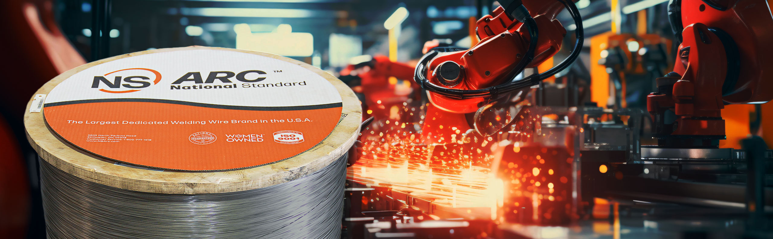 NS ARC™ Reveals 1,500-lb. Tru-Trac® Welding Wire - NS Arc