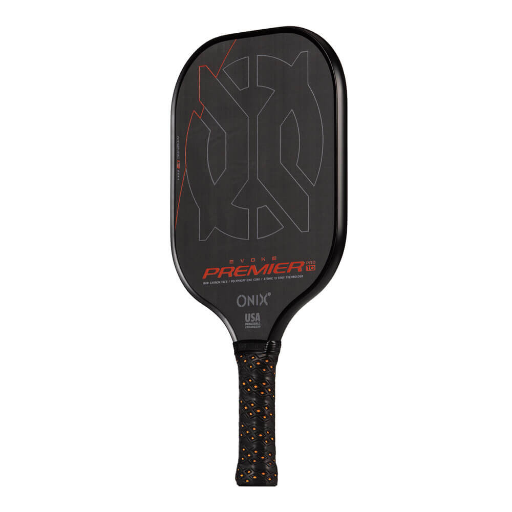 ONIX Evoke Premier Pro Raw Carbon Pickleball Paddle | Fast, Free Shipping!