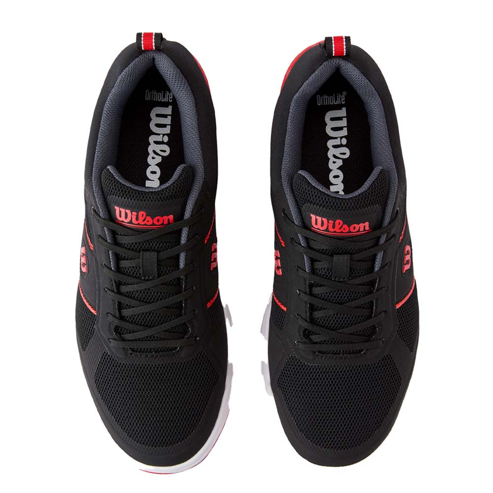 Wilson Rush Pickle Pro Men's Black/Infrared Pickleball Shoe | Fast ...