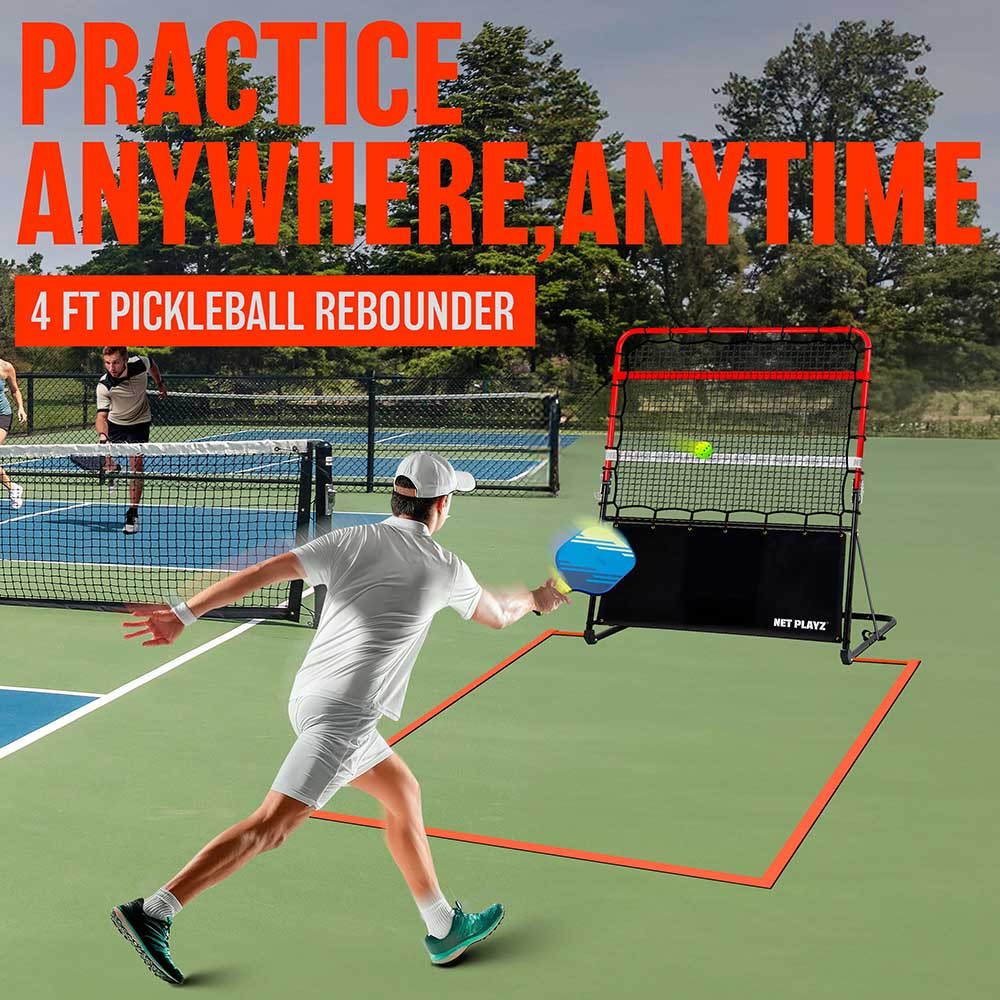 NET PLAYZ 4FT Pickleball Rebounder | Pickleball Central