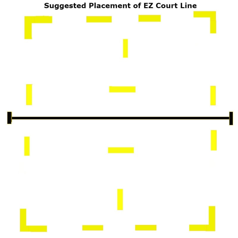 Wilson EZ Court Lines | Check out our Free Ship Offer