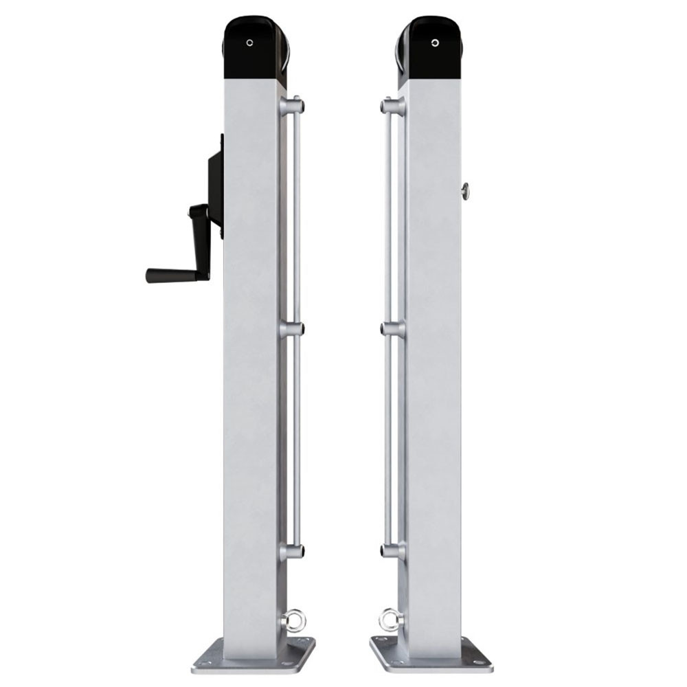 Dominator Permanent Pickleball Net Post System | Free Shipping Offer!