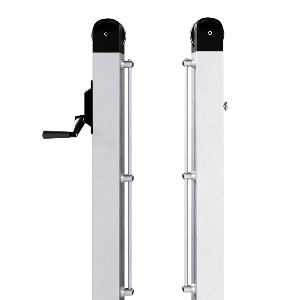 Dominator Permanent Pickleball Net Post System | Free Shipping Offer!