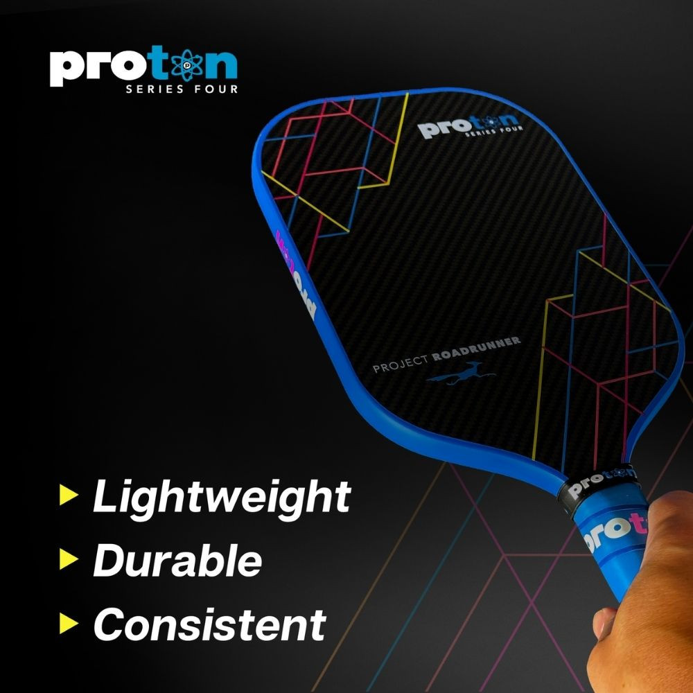 Proton Series Four Pickleball Paddle - Project Roadrunner
