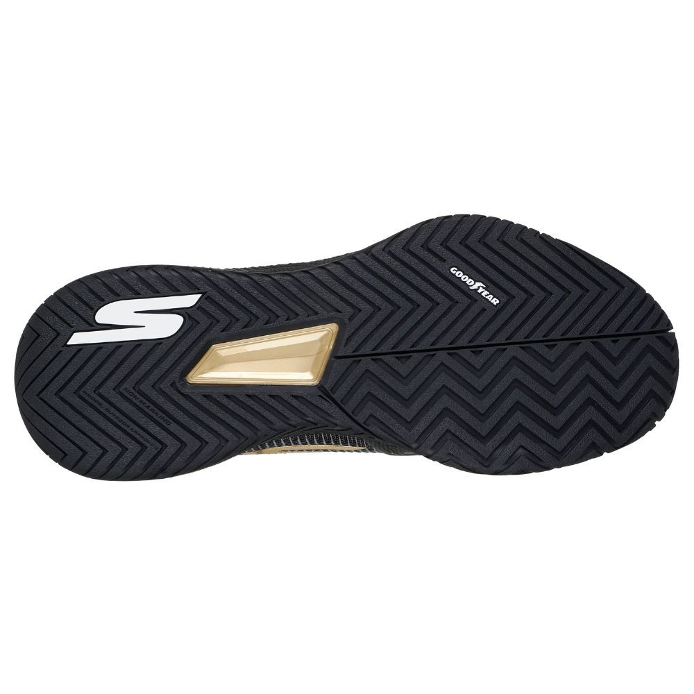 Skechers Viper Court Pro 2.0 Black/Gold Men's Shoe | Fast, Free Shipping!