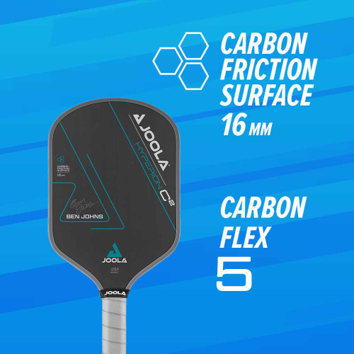 JOOLA Ben Johns Hyperion C2 16mm Pickleball Paddle | Pickleball Central