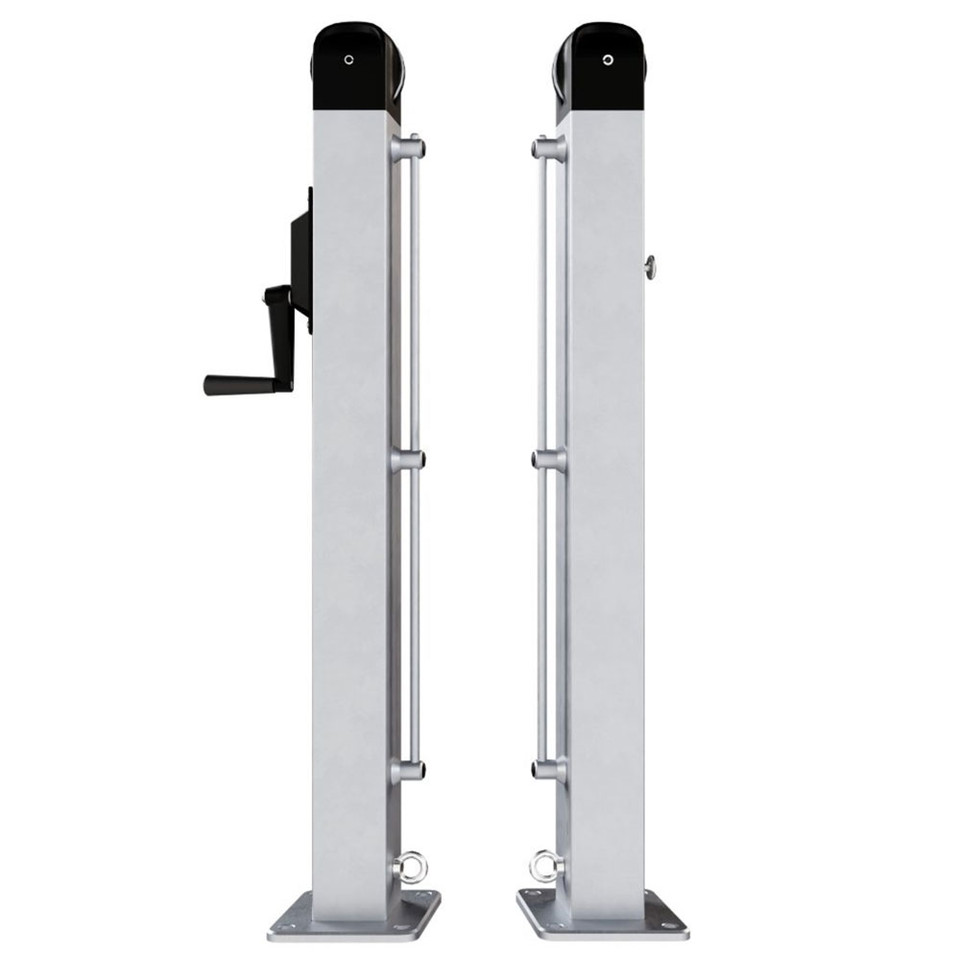 Dominator Permanent Pickleball Net Post System | Free Shipping Offer!