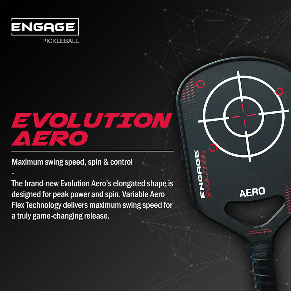 Engage Evolution Aero Pickleball Paddle | Pickleball Central