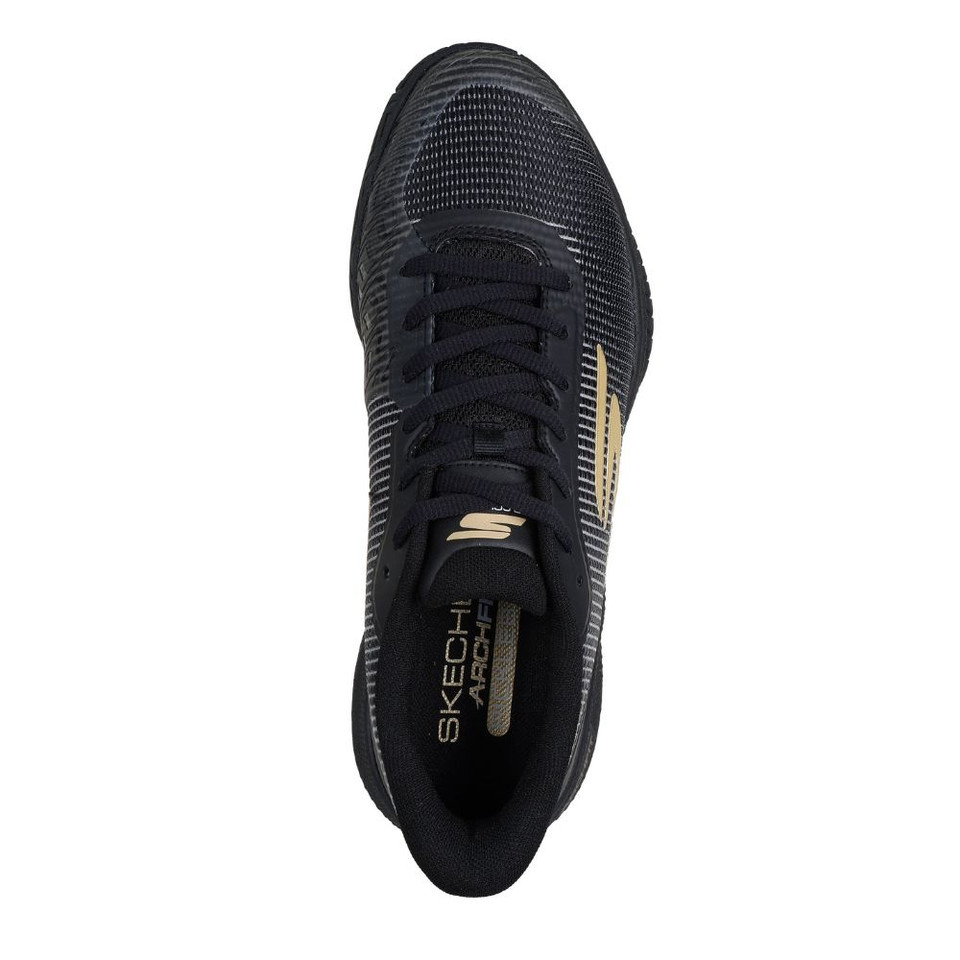 Skechers Viper Court Pro 2.0 Black/Gold Men's Shoe | Fast, Free Shipping!
