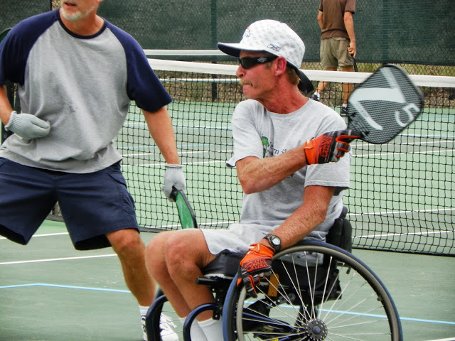 Pickleball from a Chair-- Rick Marion's Story - PickleballCentral.com