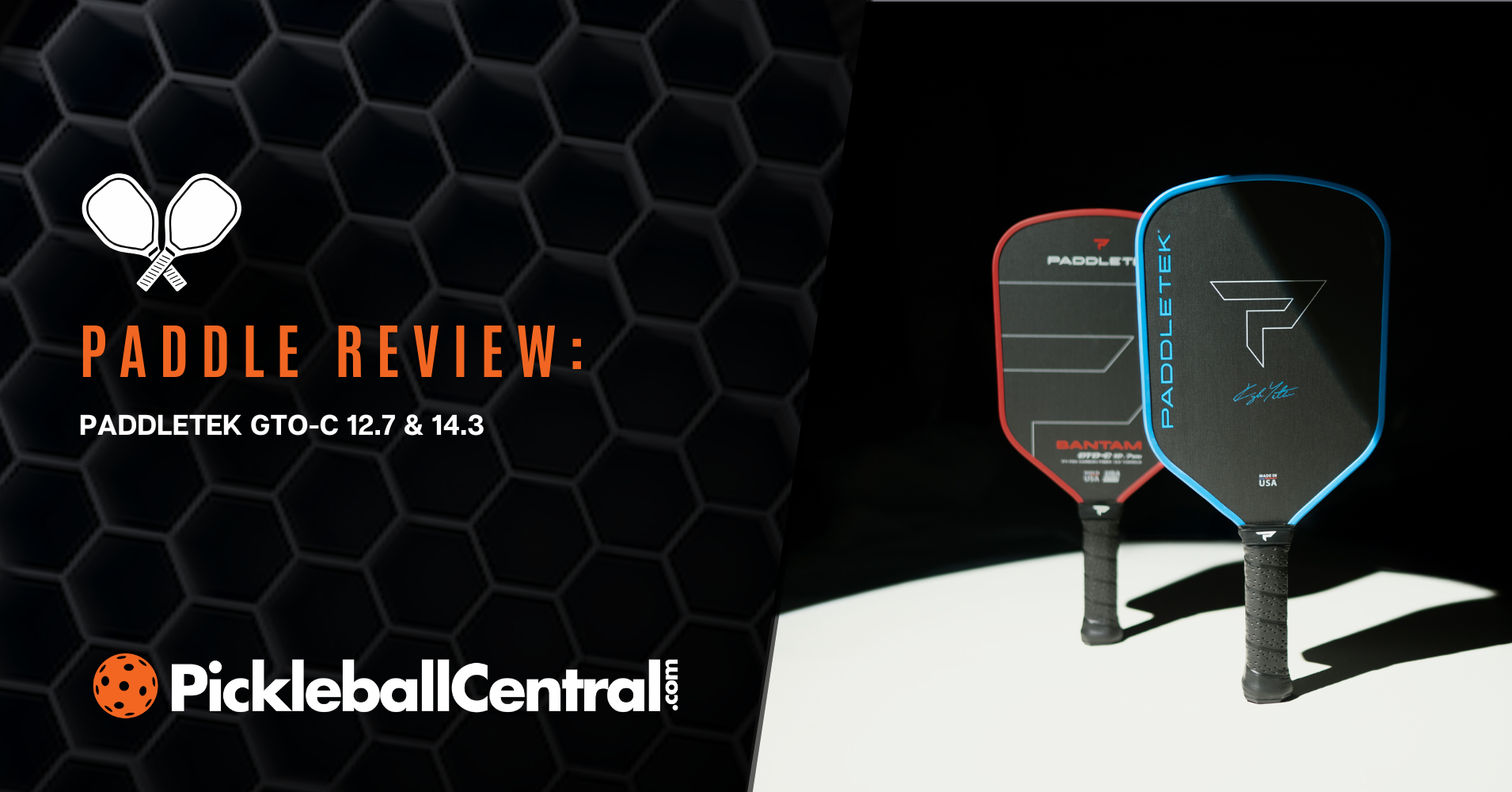 Paddle Review: Paddletek GTO-C 12.7 & 14.3mm Hybrid Paddles ...